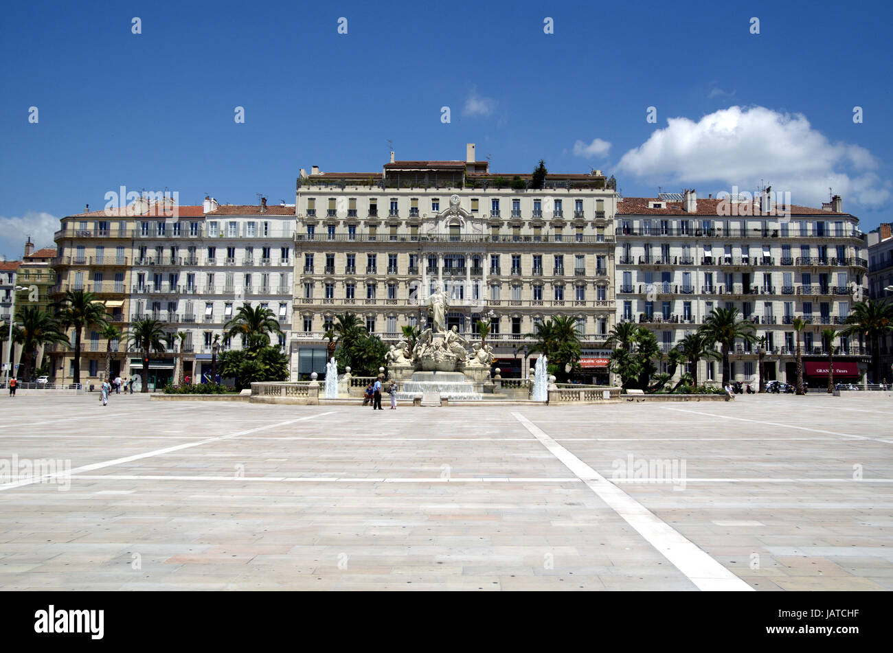 Toulon france fountain hi-res stock photography and images - Alamy
