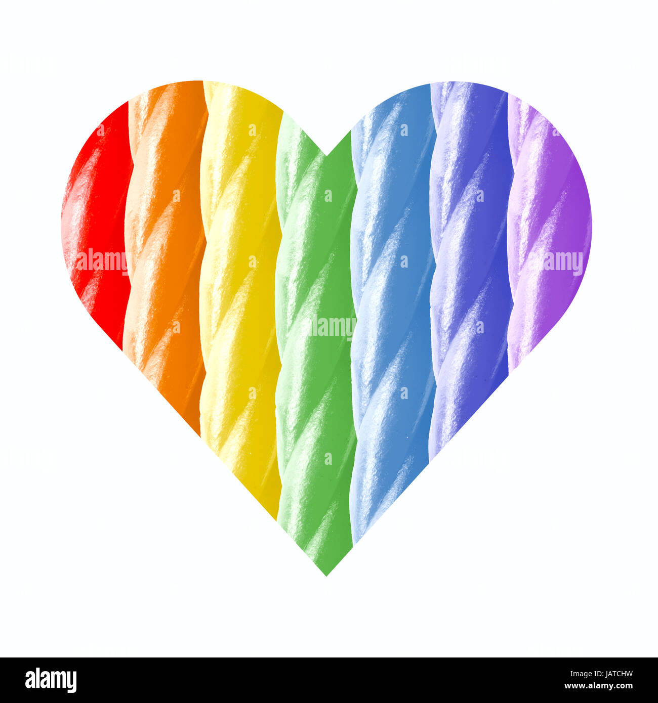 Rock sugar confectionery candy sticks Cut Out Stock Images & Pictures ...