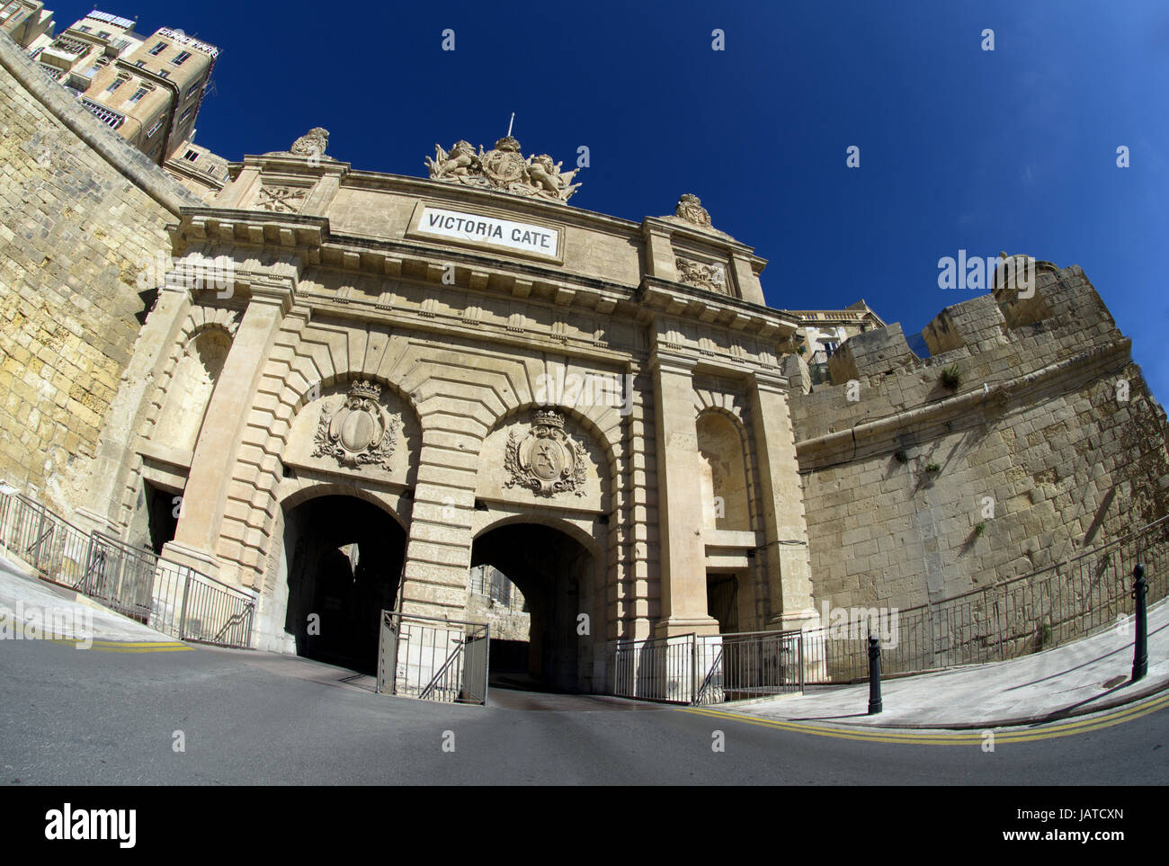 Victoria gate in valletta malta hi-res stock photography and images - Alamy