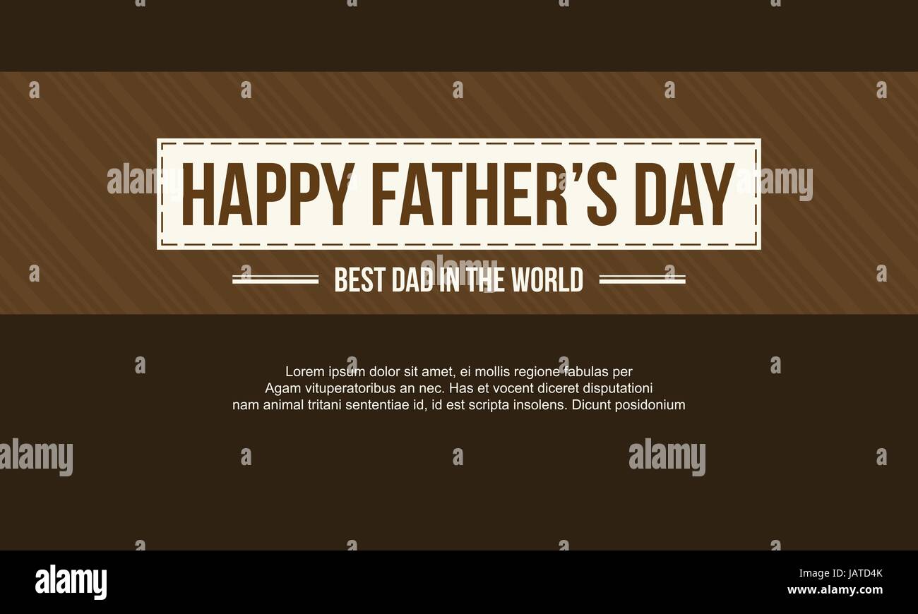 Background style father day greeting card Stock Vector Image & Art - Alamy