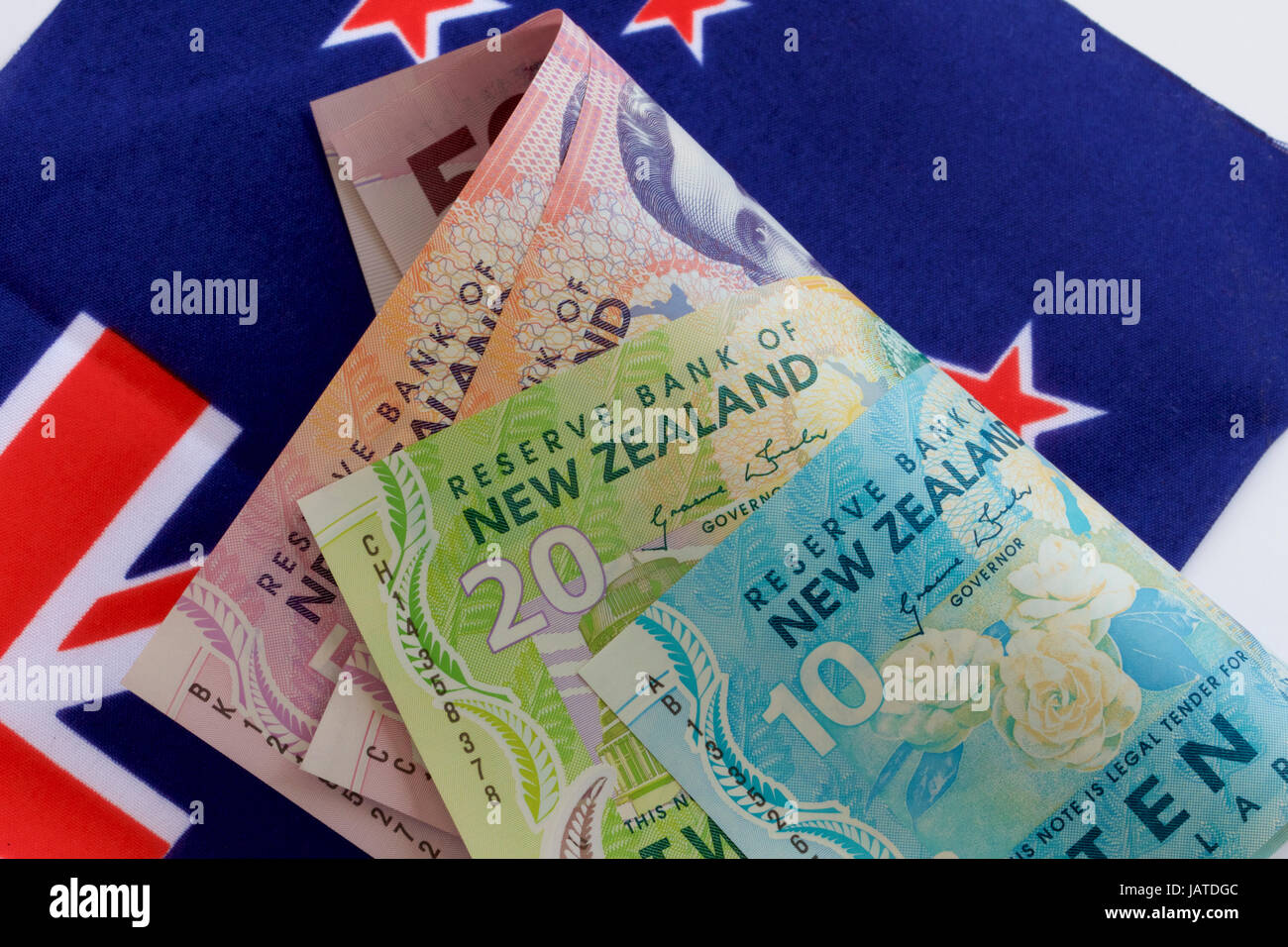 Nz flag hi-res stock photography and images - Alamy