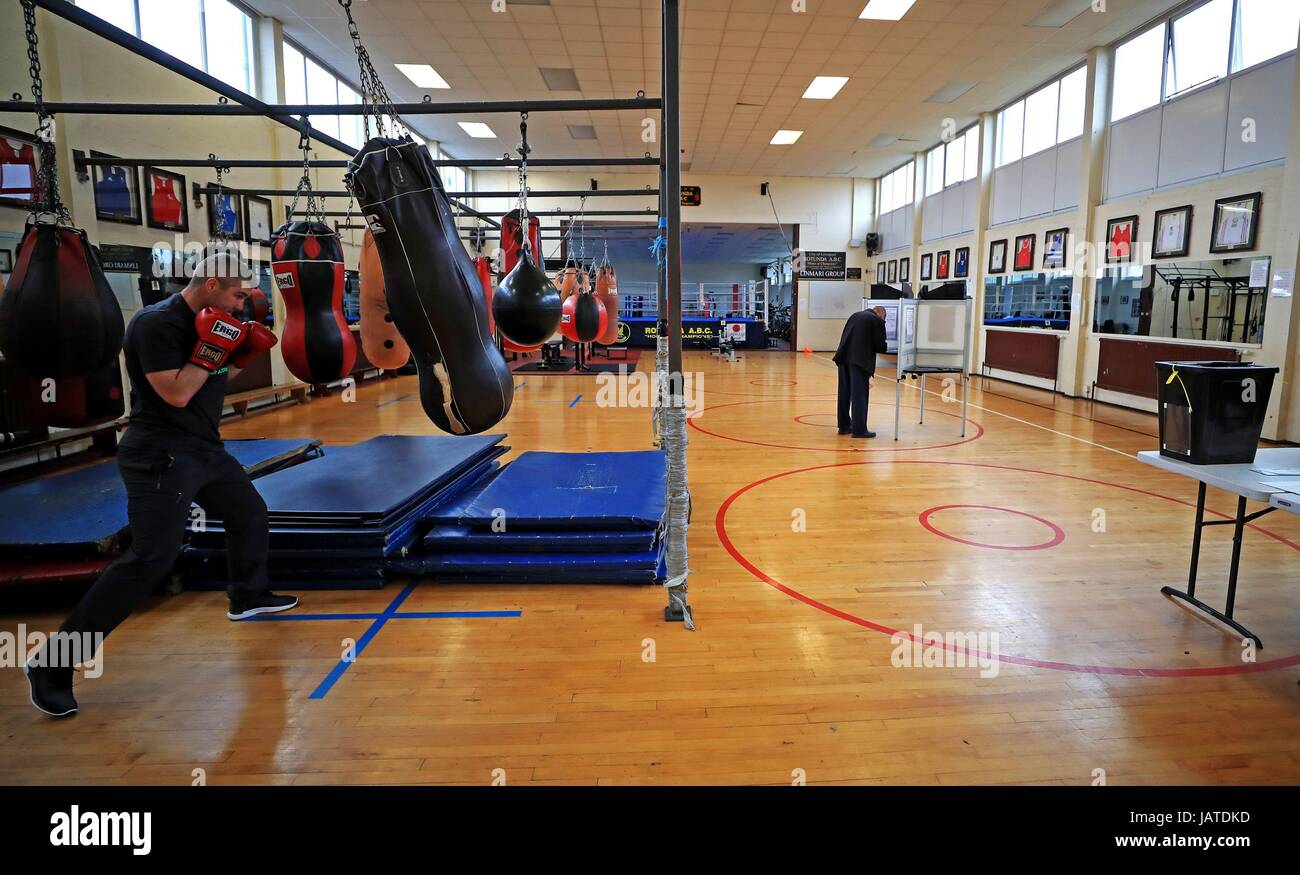 Rotunda boxing gym hi-res stock photography and images - Alamy