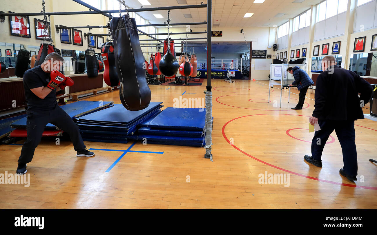 Rotunda boxing gym hi-res stock photography and images - Alamy