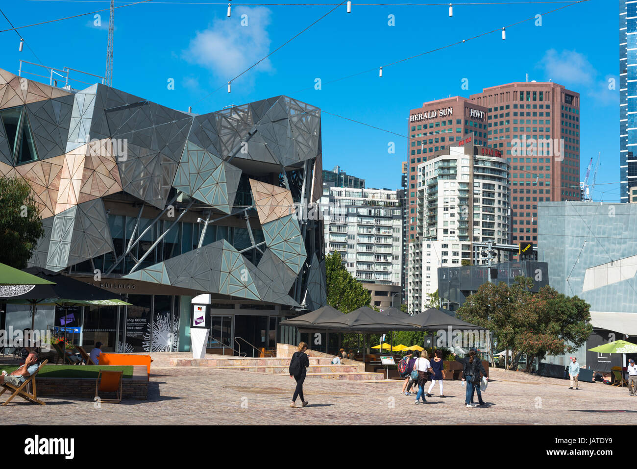 Melbourne australia alfred deakin building hi-res stock photography and ...