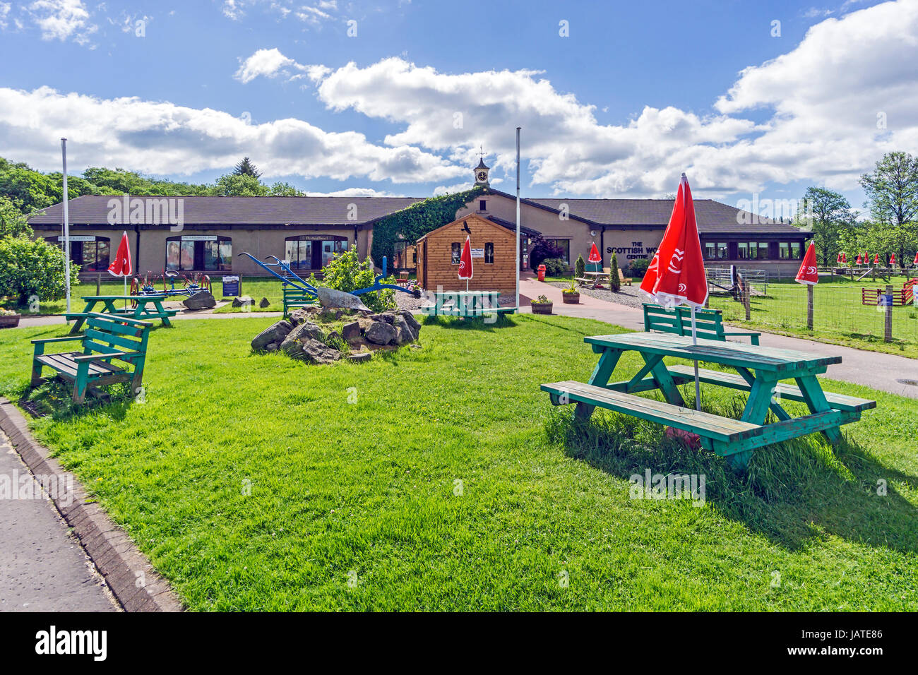 The Scottish Wool Centre shop and cafe Aberfoyle in the Loch Lomond and ...