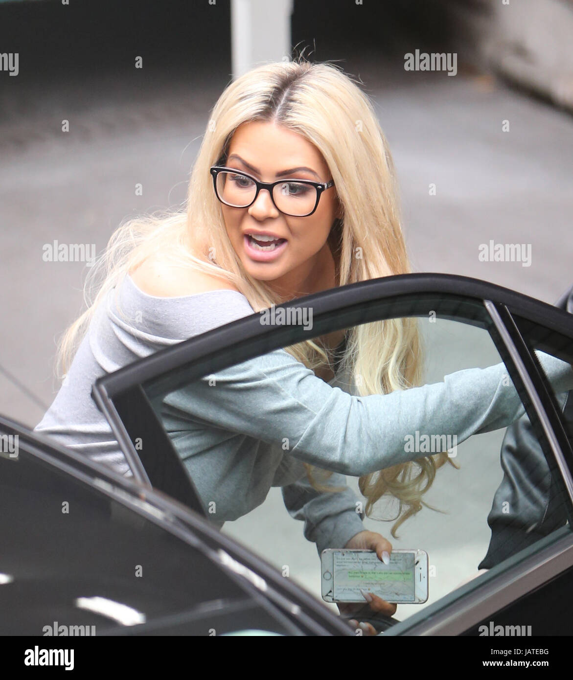 Nicola McLean outside ITV Studios Featuring: Nicola McLean Where ...