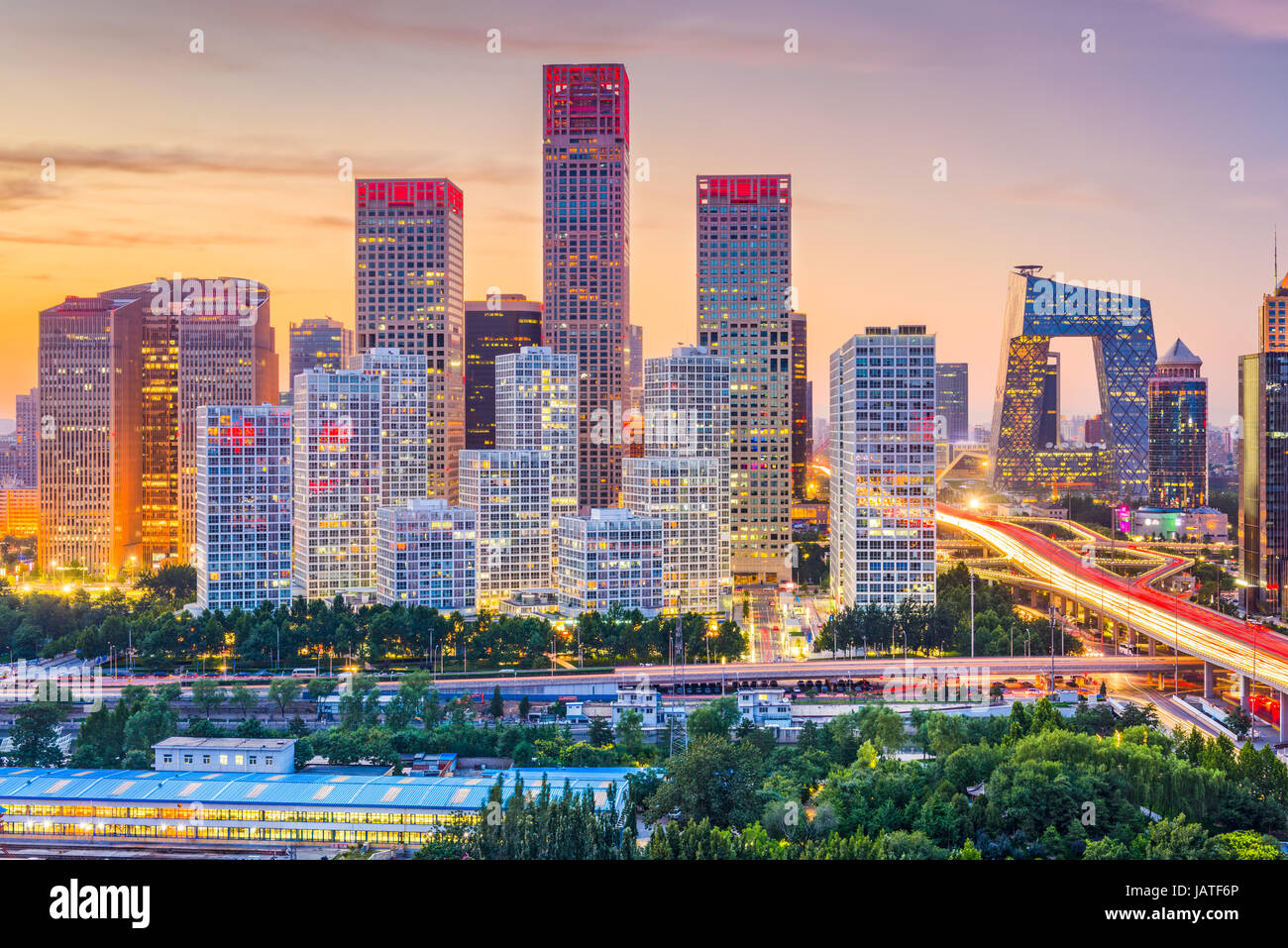 Beijing Skyline Wallpaper