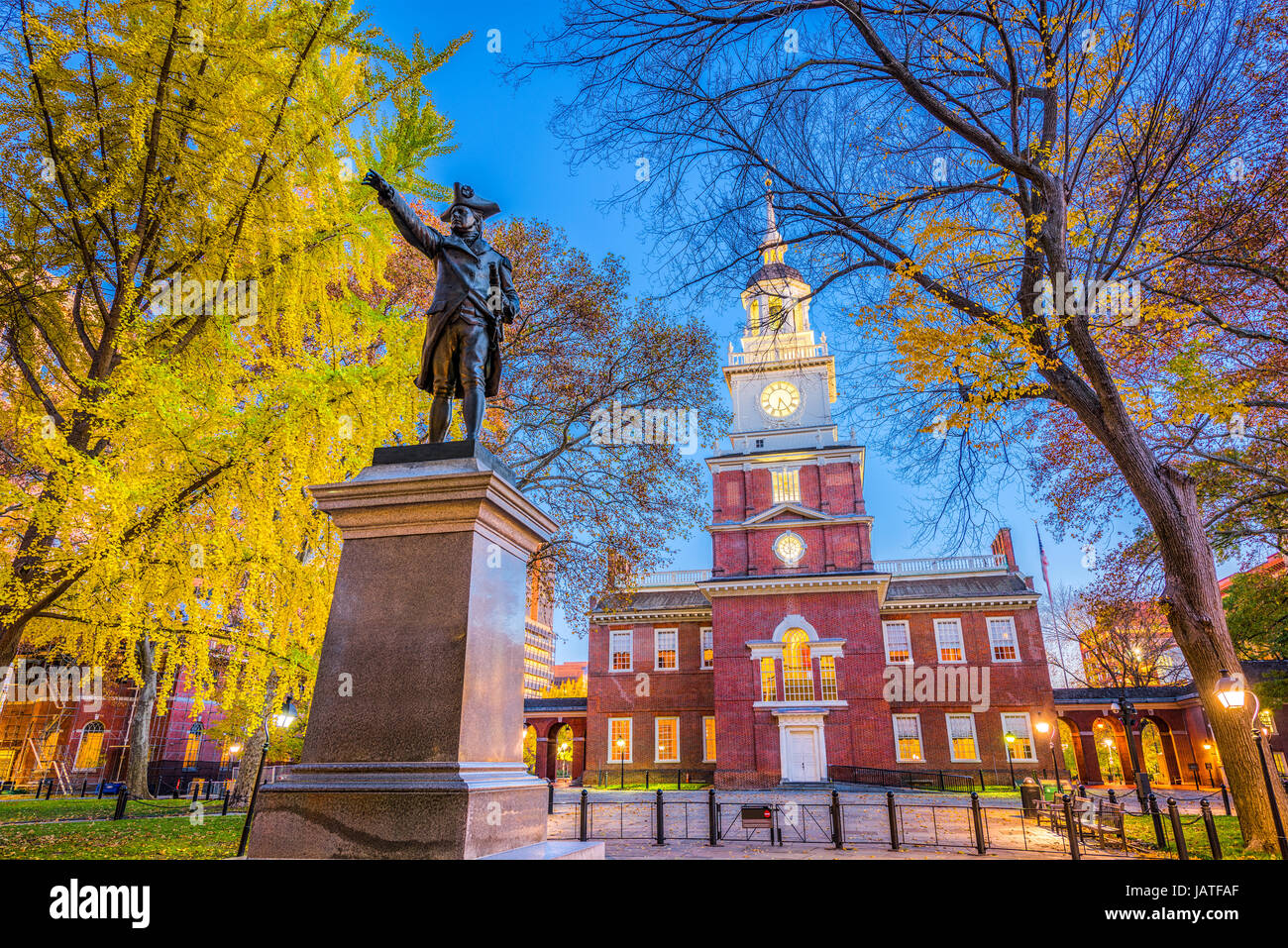 Independence Hall in Philadelphia, Pennsylvania, USA Stock Photo - Alamy