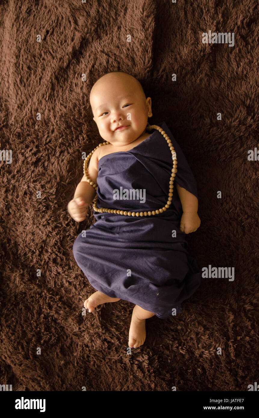 Asian baby smile hi-res stock photography and images - Alamy