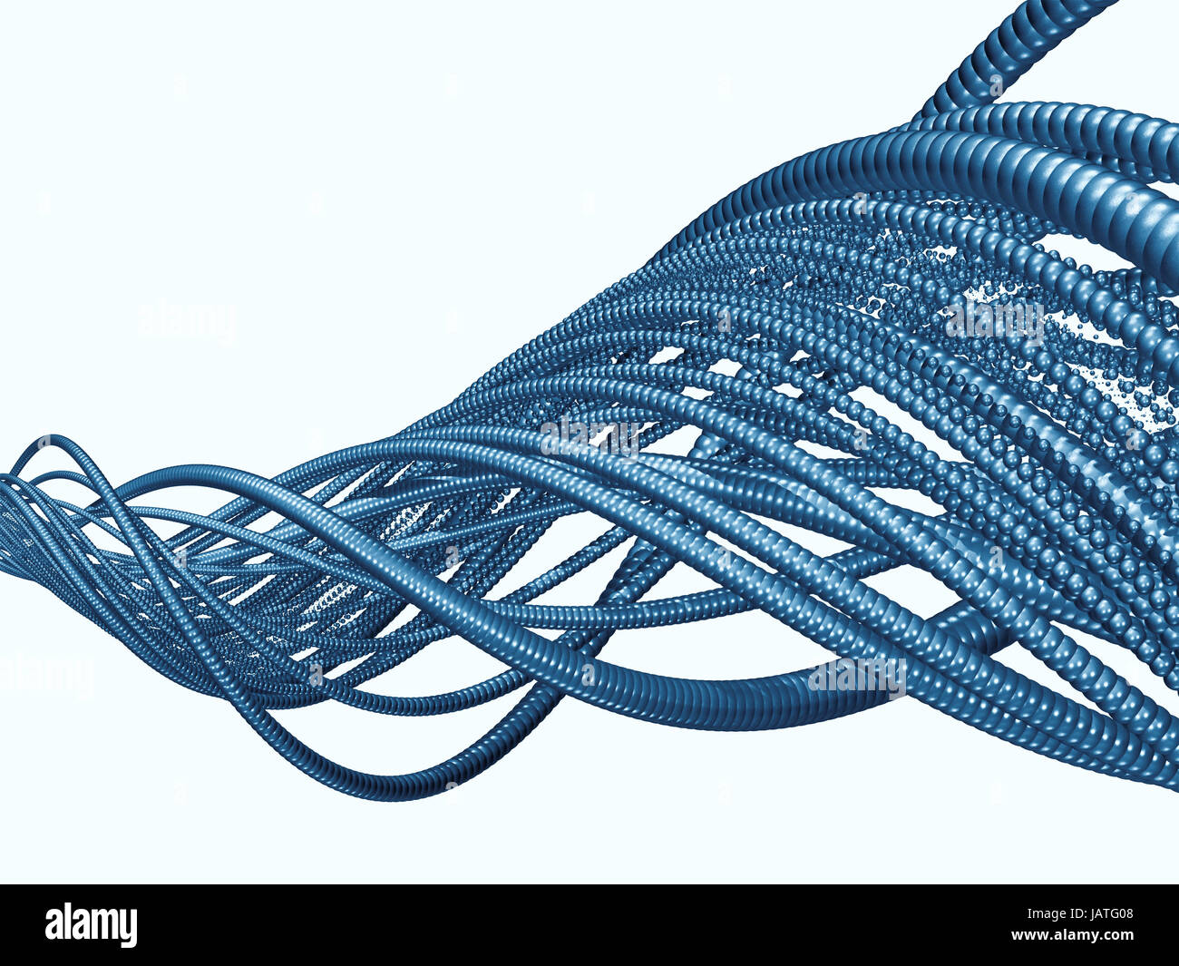 Pure Geometry series. Background of blue spiral elements for your ...