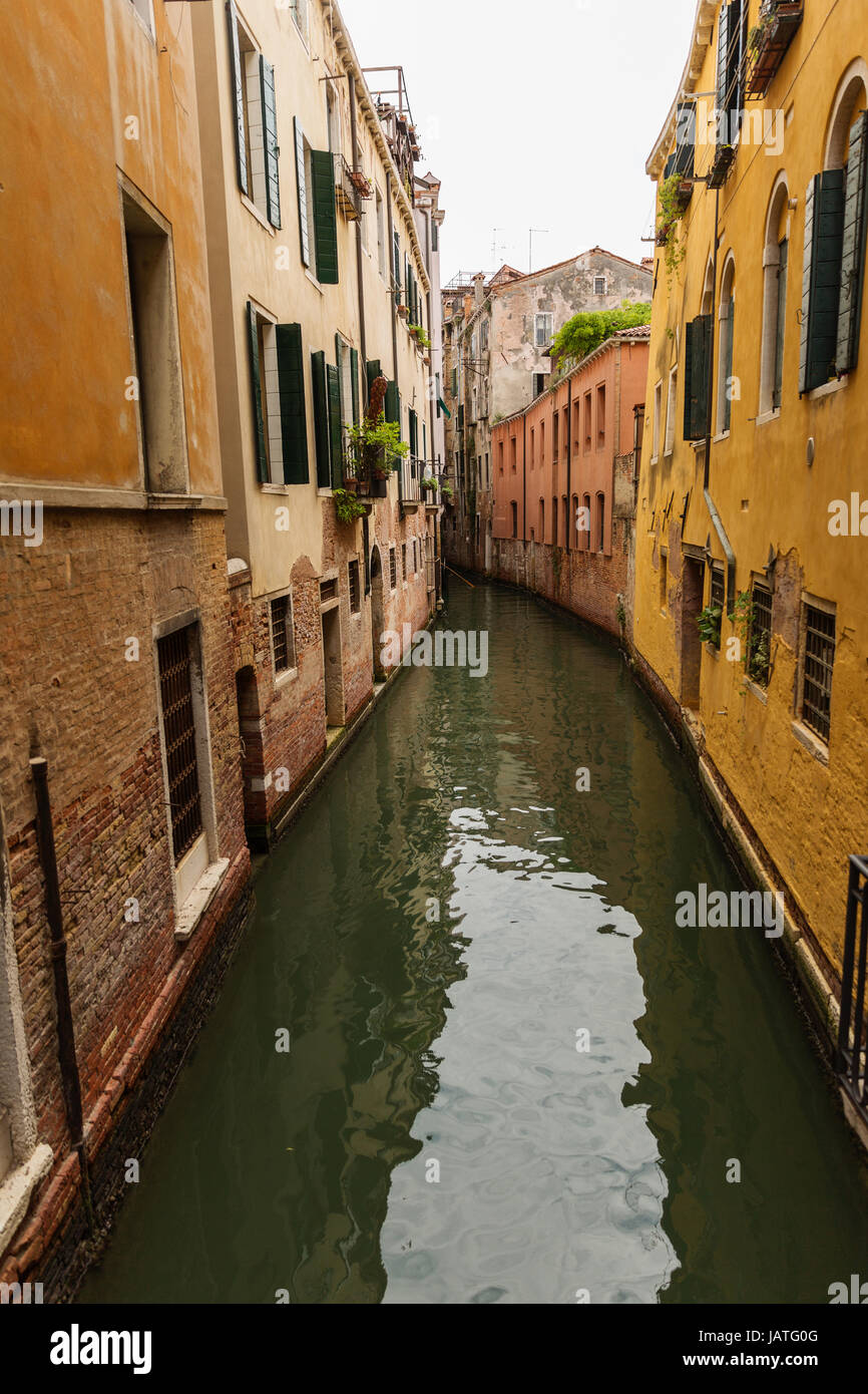 Small Canal in Venice Stock Photo - Alamy