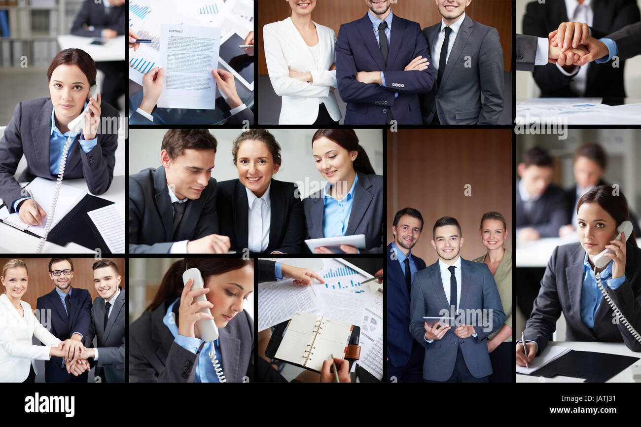 Office People Collage