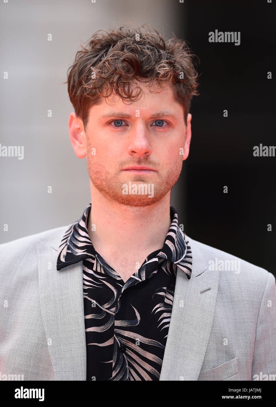 Kyle Soller arriving for Royal Academy of Arts Summer Exhibition ...