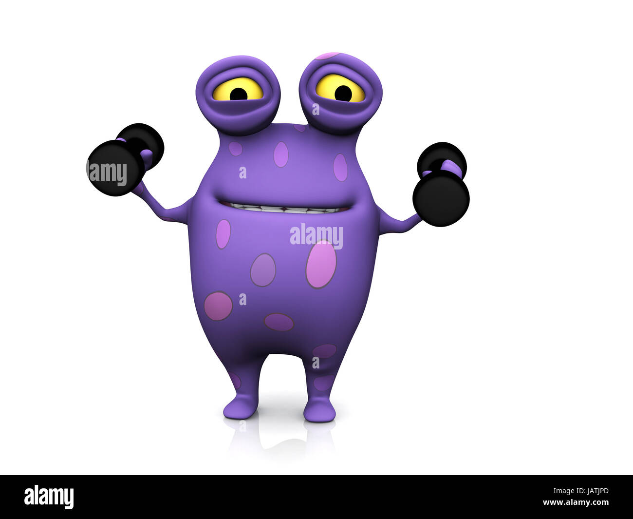 Dumbell Cartoon High Resolution Stock Photography and Images - Alamy