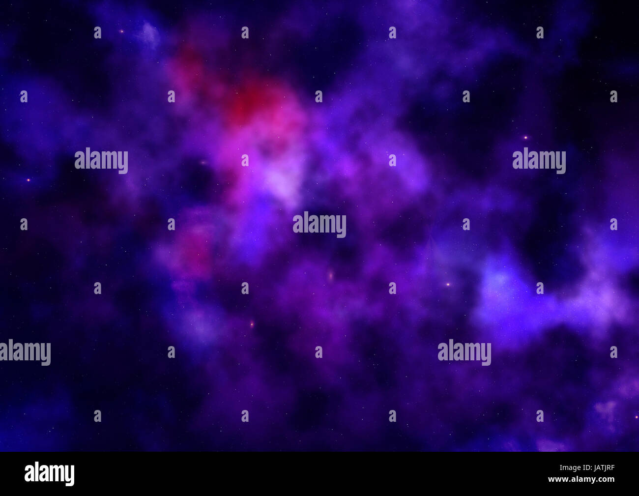 Small part of an infinite star field of space in the Universe ...