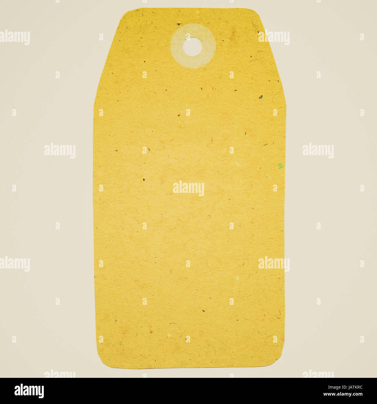 Vintage looking Tag label isolated over a white background Stock Photo ...