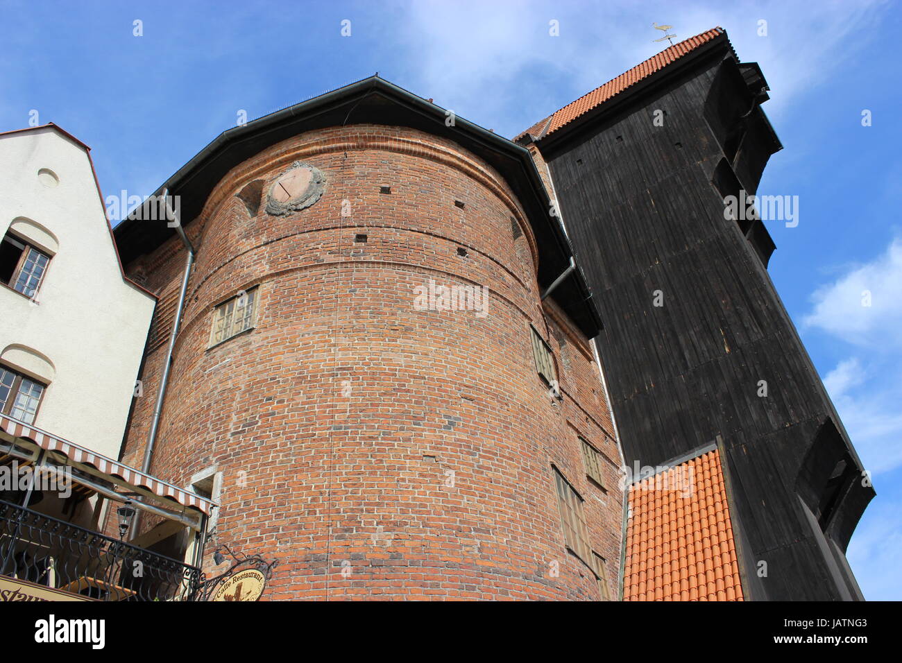 Das Krantor in Danzig Stock Photo - Alamy