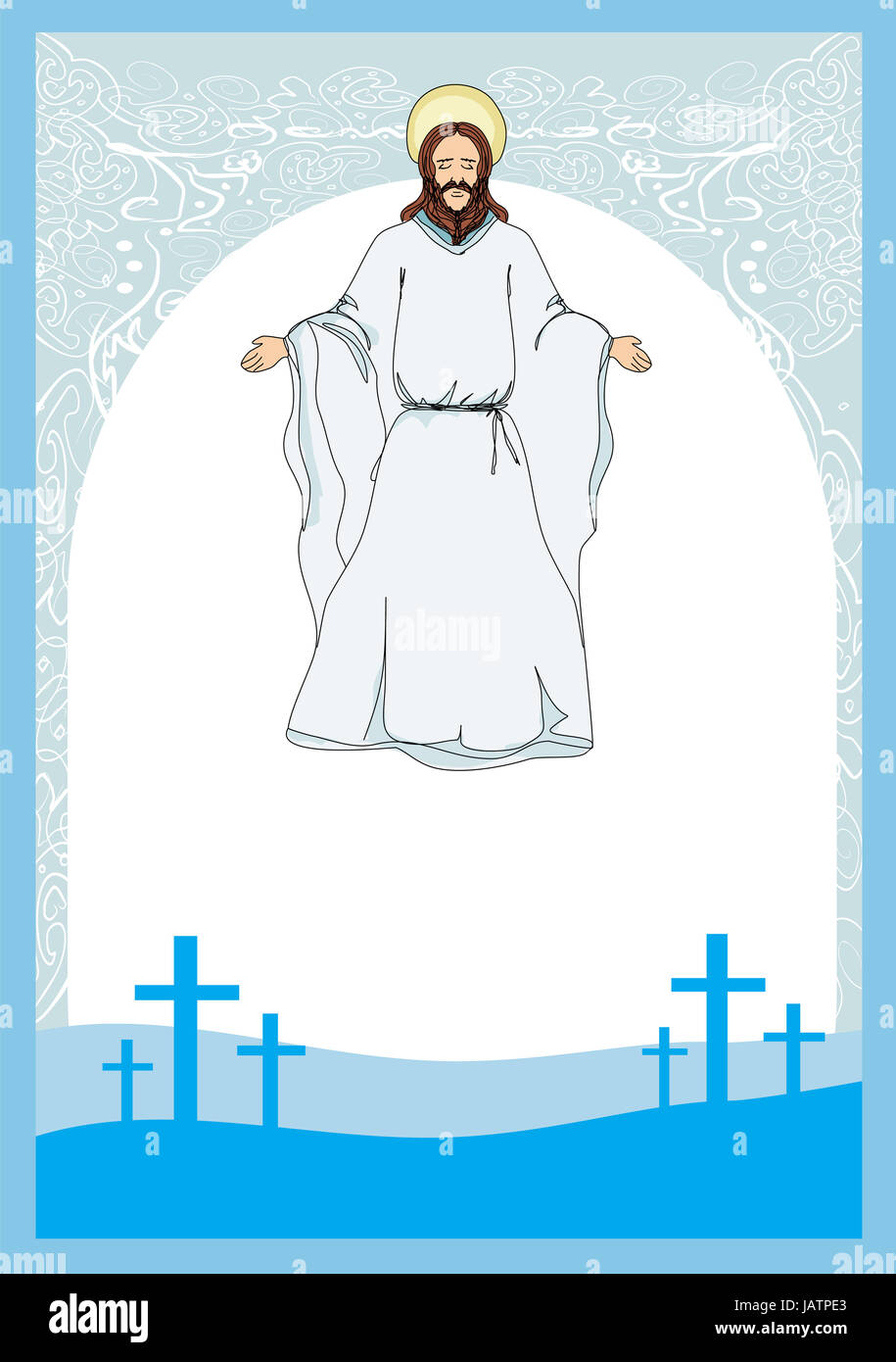 Jesus bless hi-res stock photography and images - Alamy