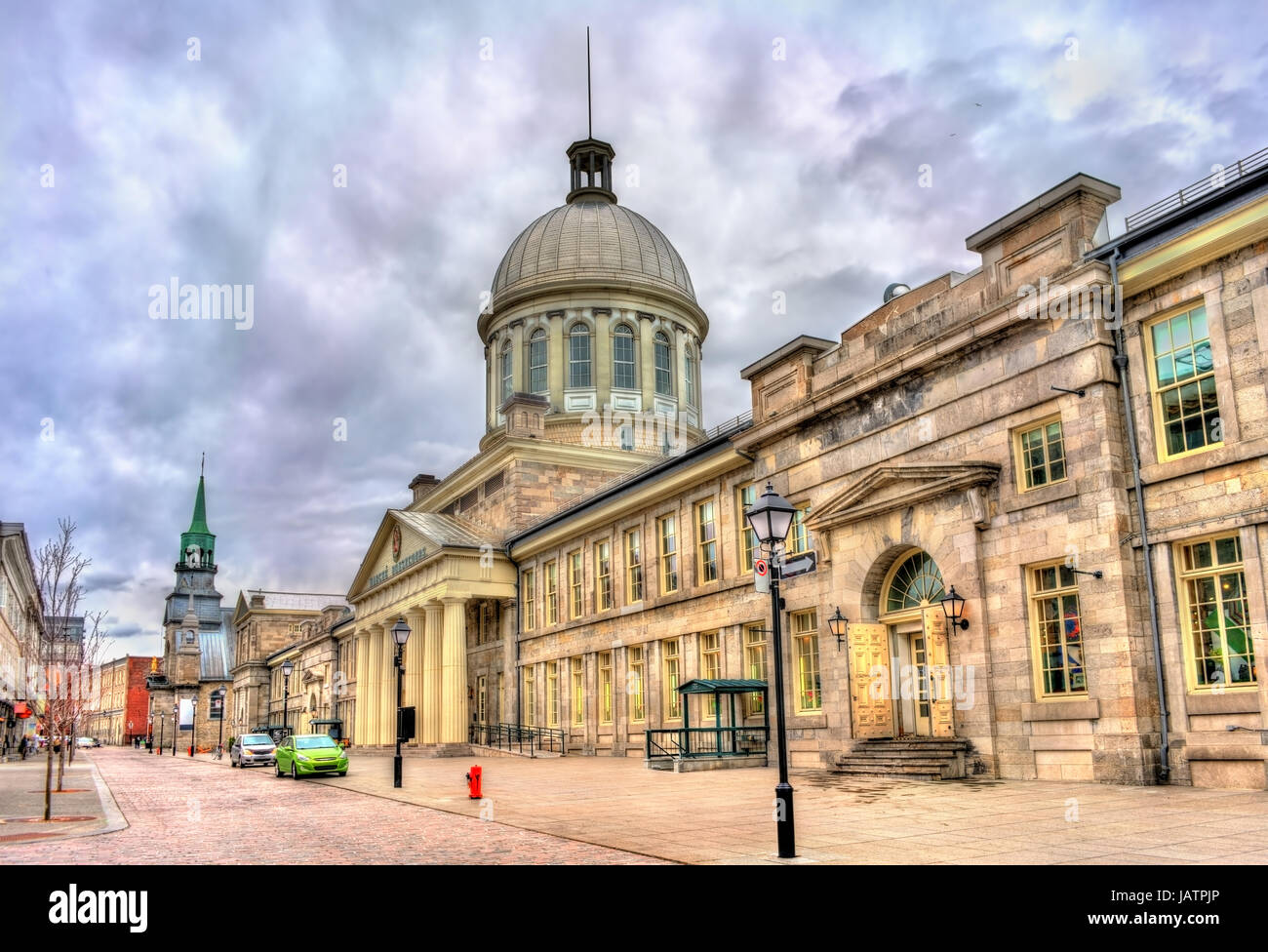 Bonsecours Market in old Montreal, Canada. Built in 1860 Stock Photo ...