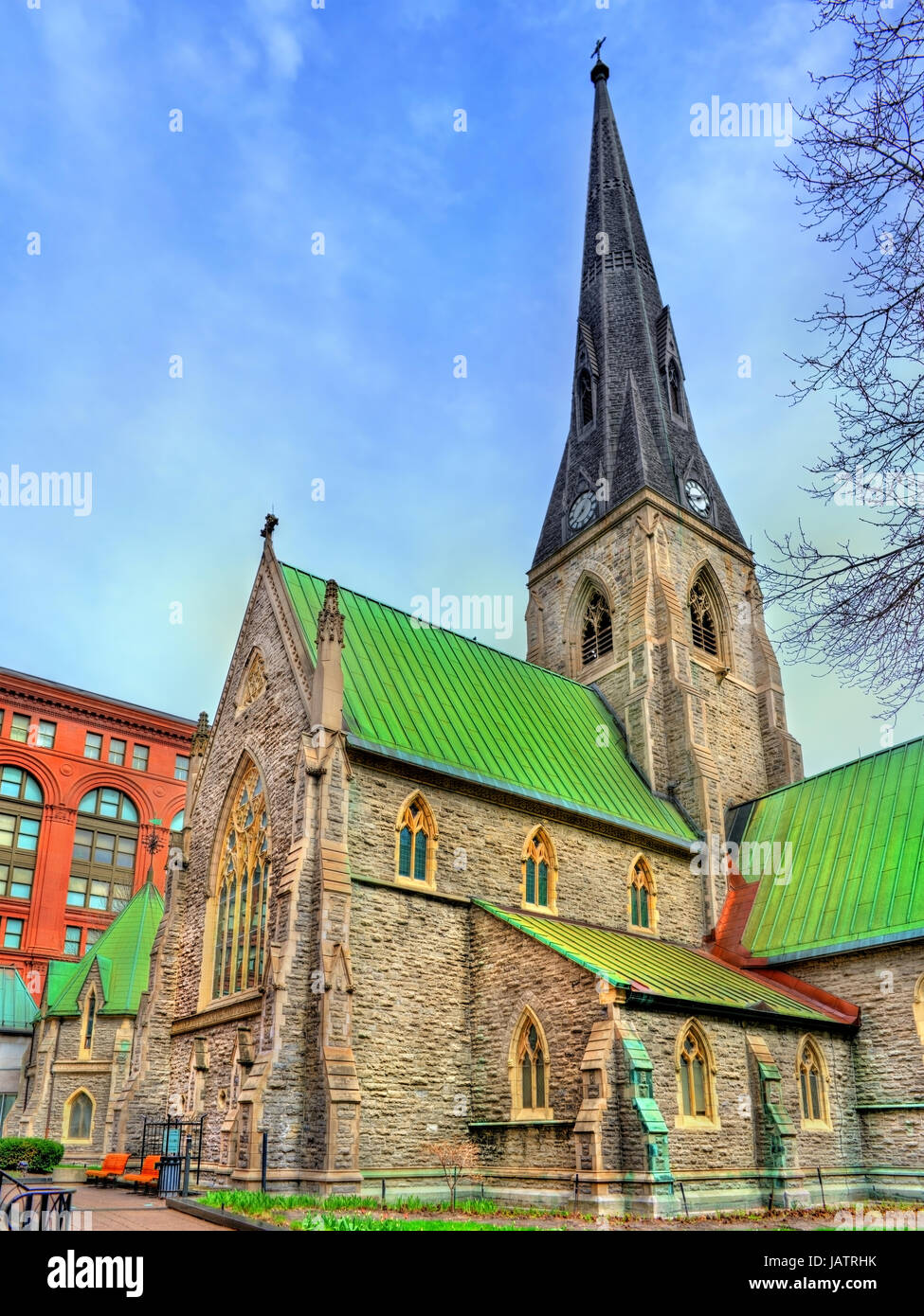 Canada gothic architecture church hi-res stock photography and images ...