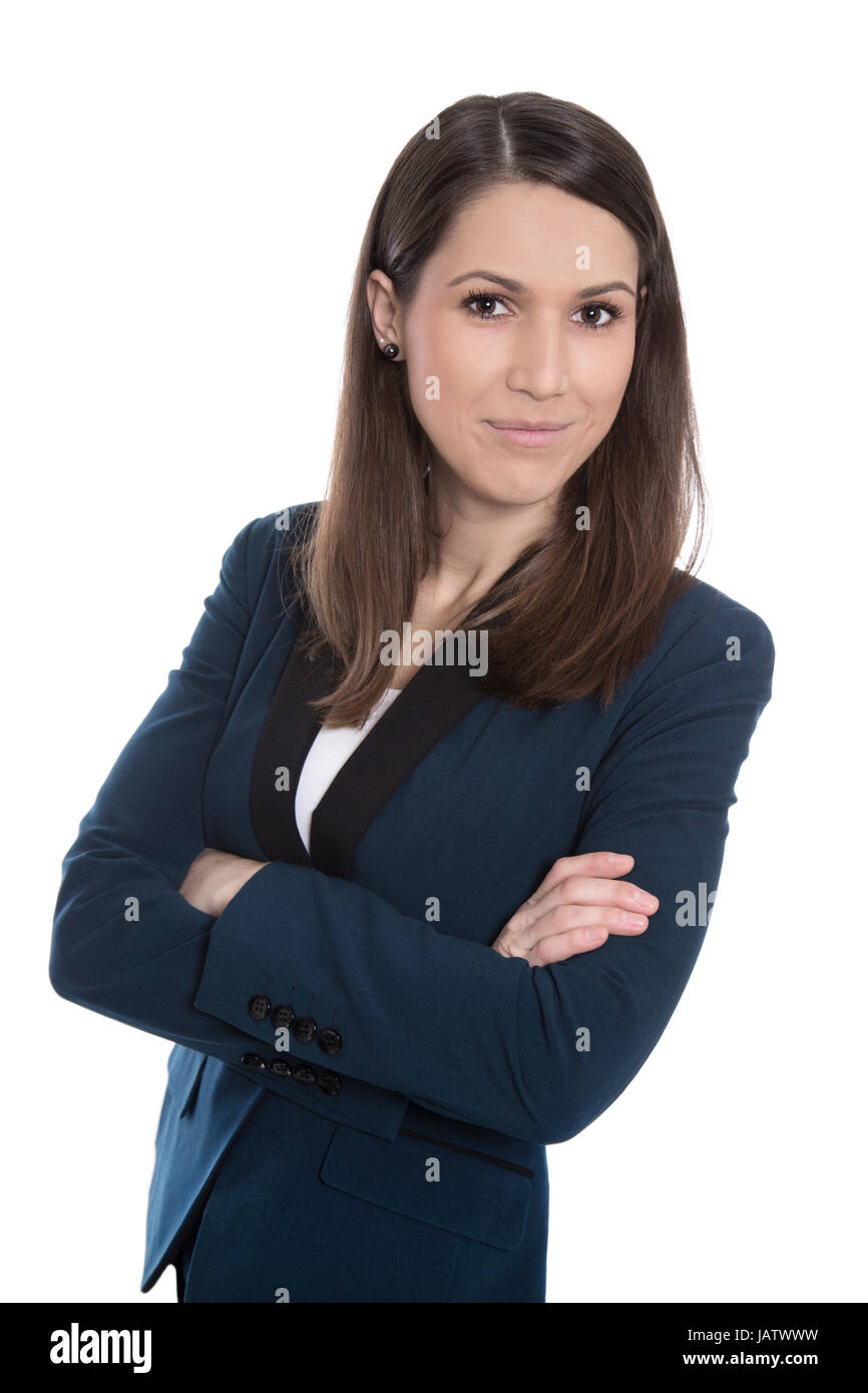 making portrait of a young woman's career Stock Photo - Alamy