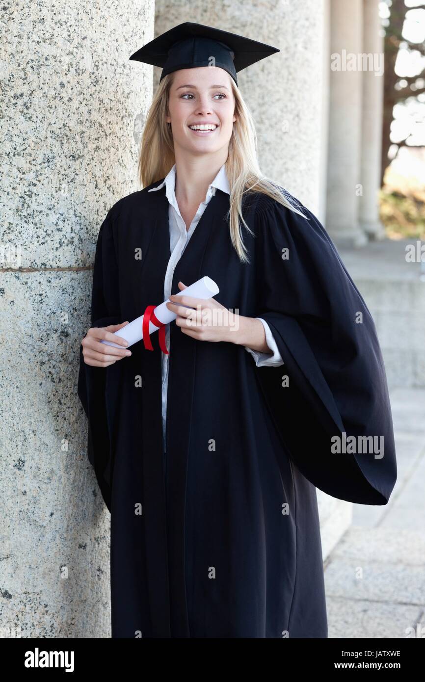 Graduating caucasian 20s achievement hi-res stock photography and ...