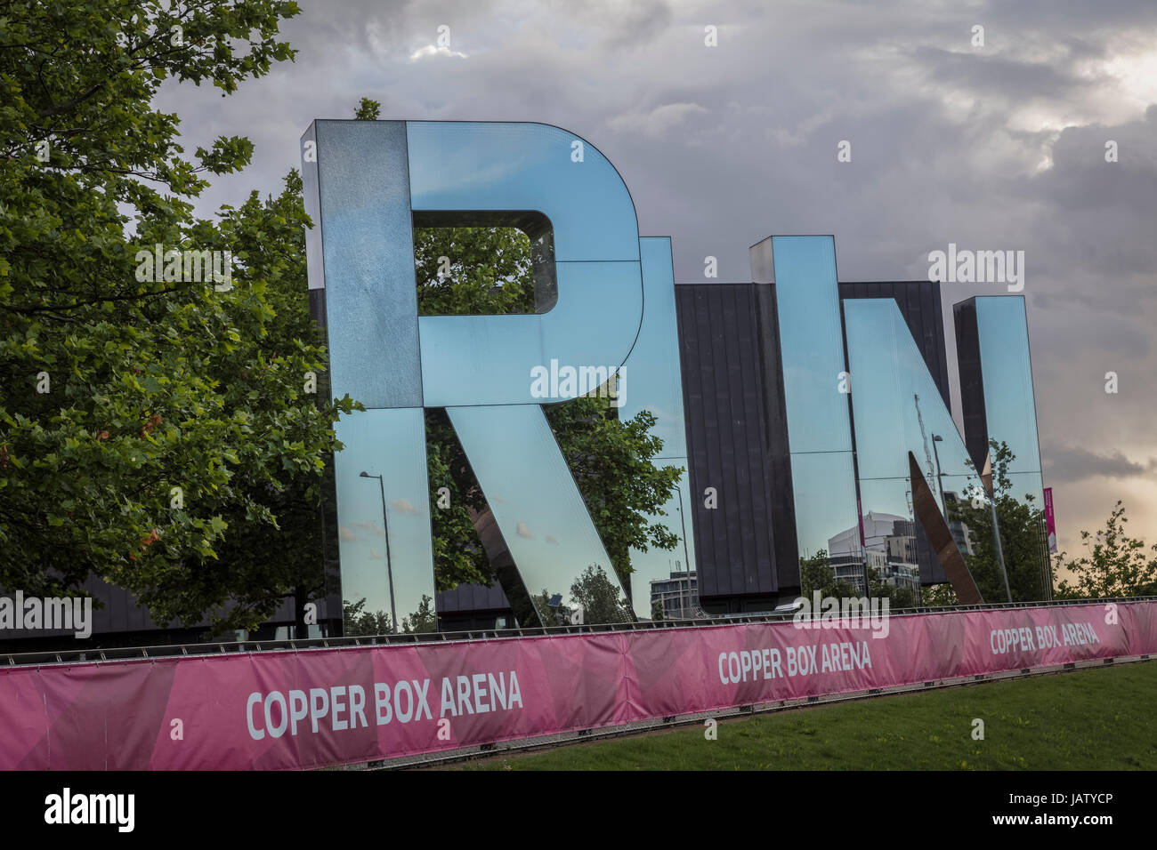 Copper Box Arena Building in East London Stock Photo - Alamy
