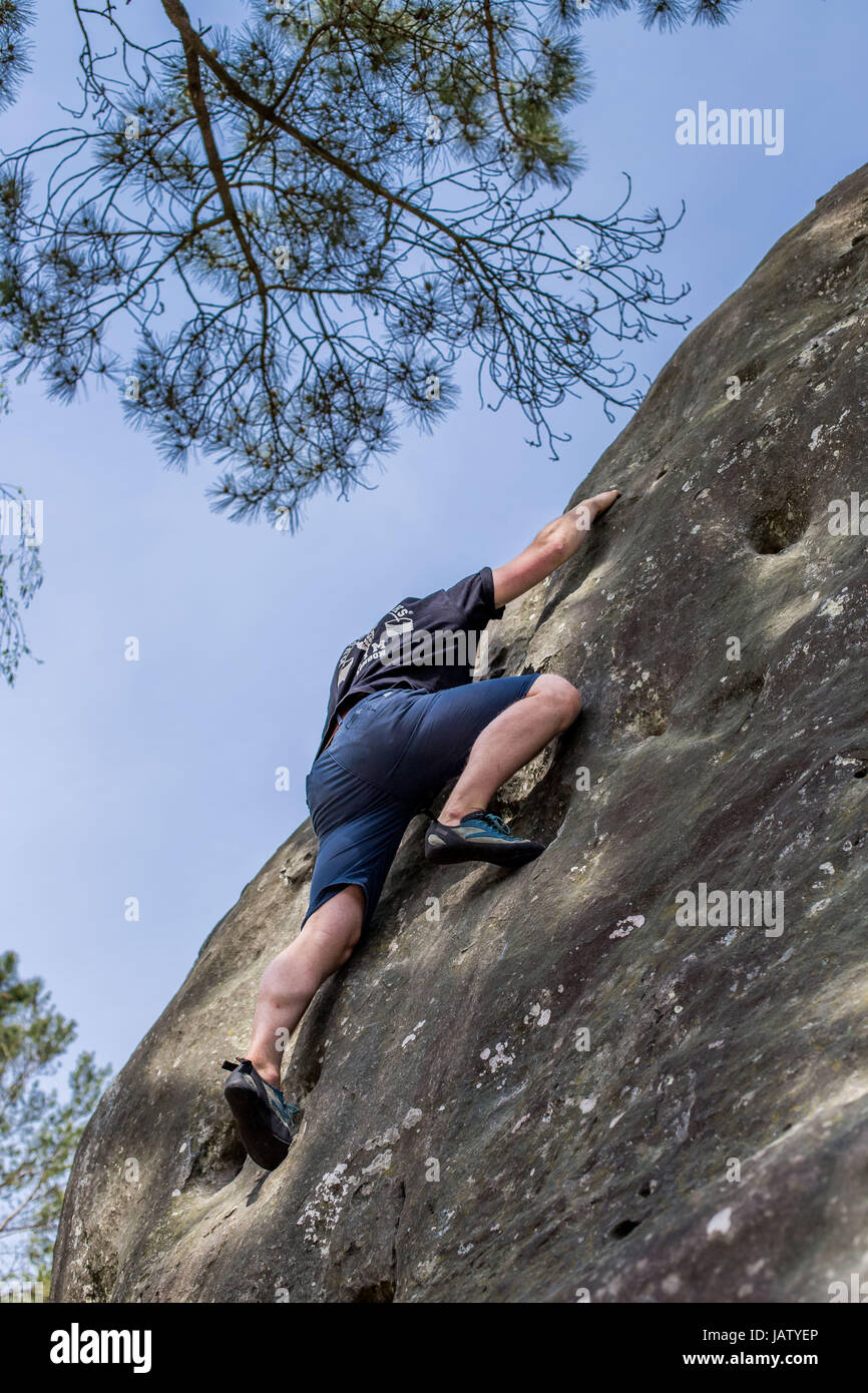 Bouldering france hi-res stock photography and images - Alamy