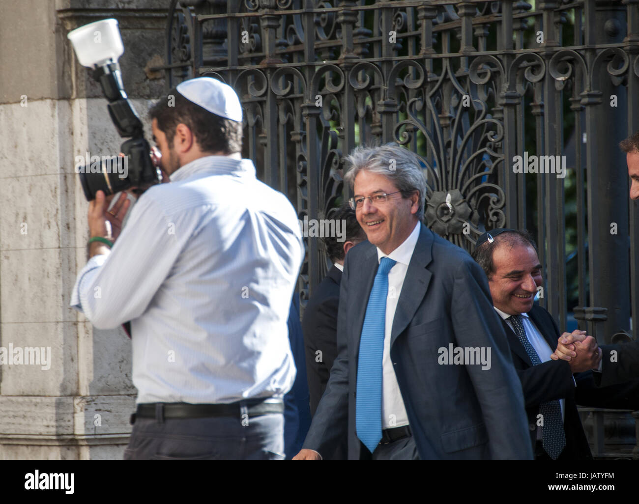 Chief rabbi rome hi-res stock photography and images - Alamy