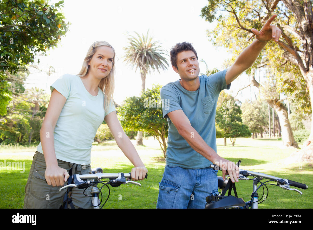 Man pointing towards sky hi-res stock photography and images - Alamy