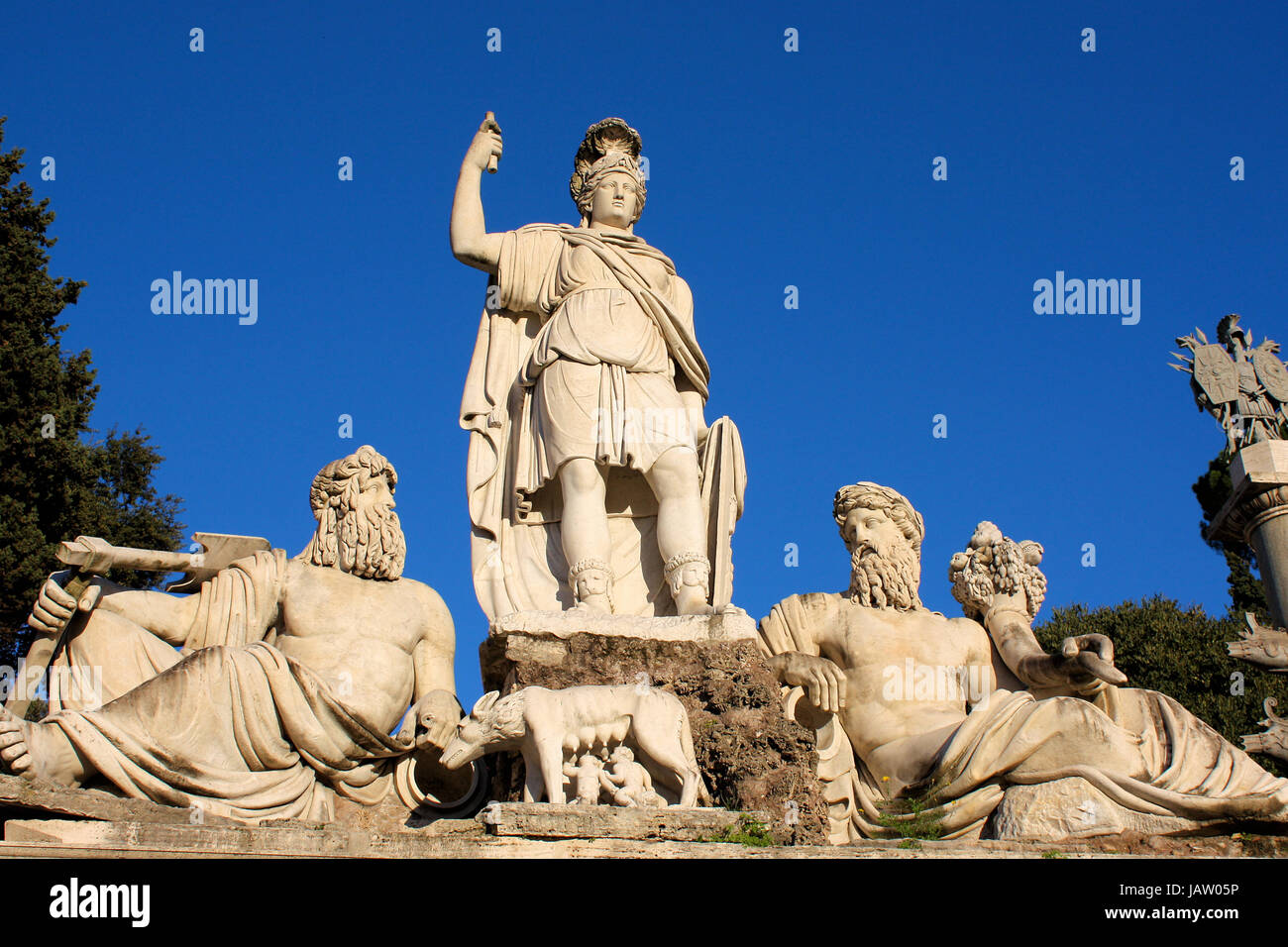 Goddess roma hi-res stock photography and images - Alamy