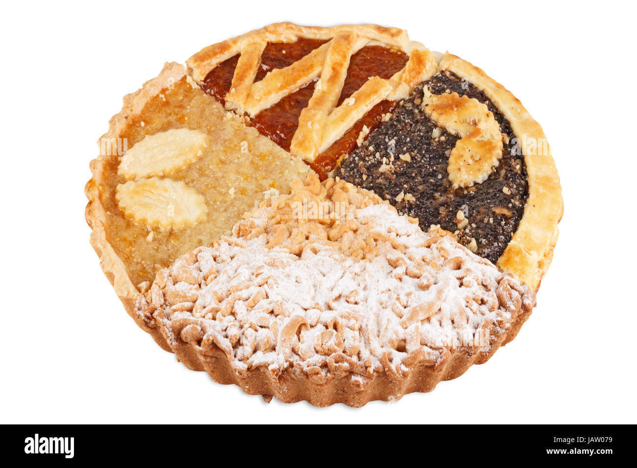 Pie 4 Cut Out Stock Images & Pictures - Alamy