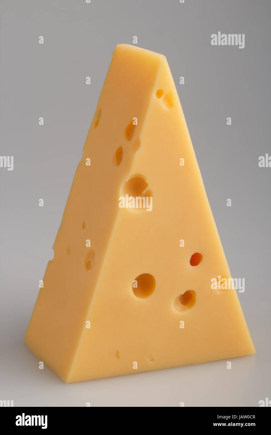 a piece of yellow cheese. Clipping path included Stock Photo - Alamy