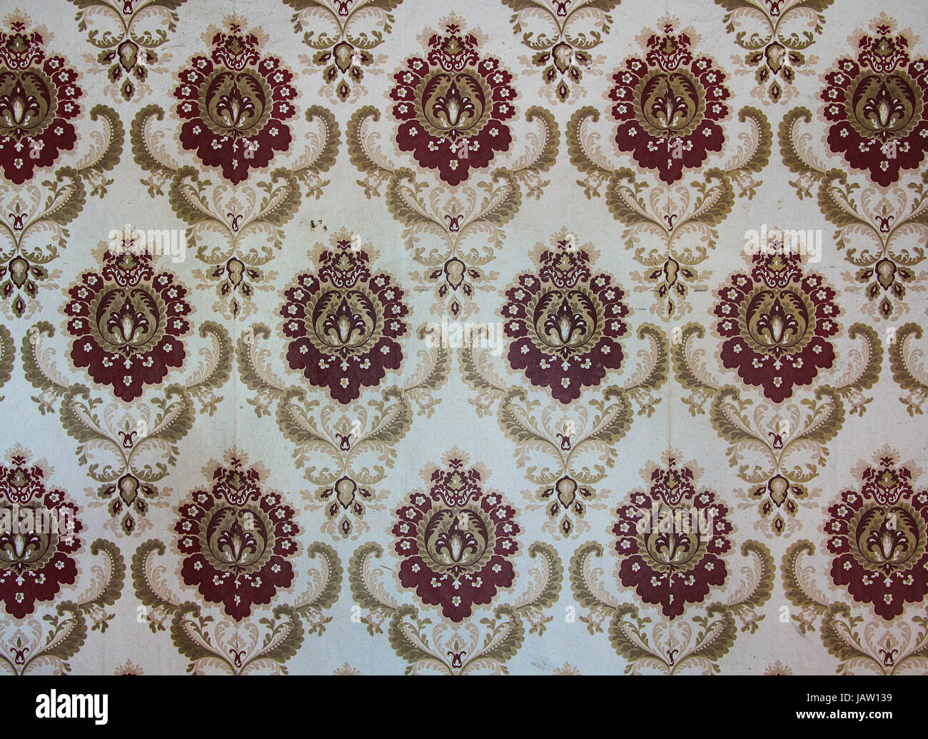 Old Pattern wallpaper, about 100 year old Stock Photo - Alamy