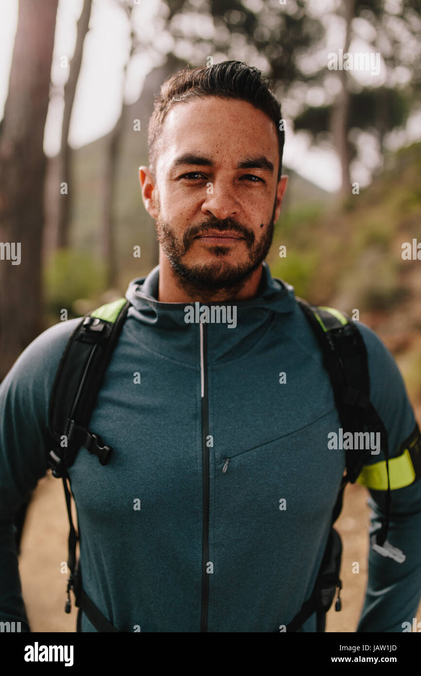 Closeup young runner looking camera hi-res stock photography and images ...