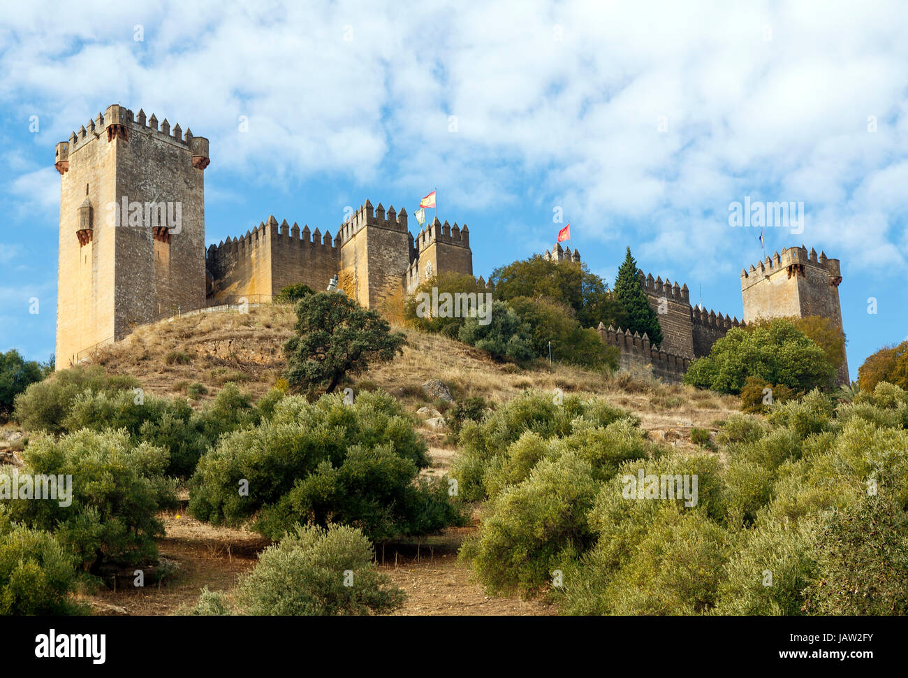 Almodovar del Rio, Cordoba Spain. Artistic and Monumental Heritage ...