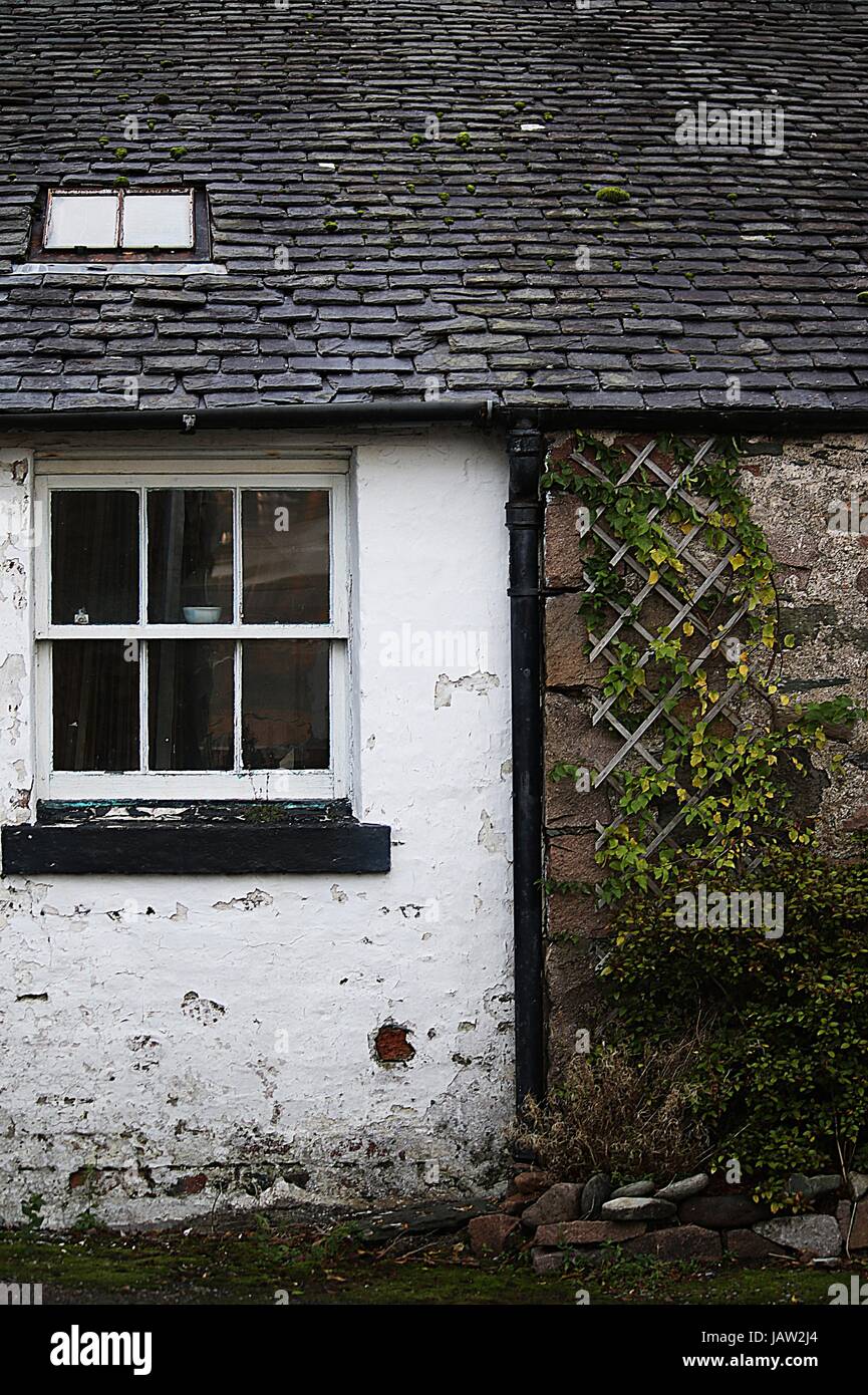 Old style House - Inveraray Scotland Stock Photo - Alamy