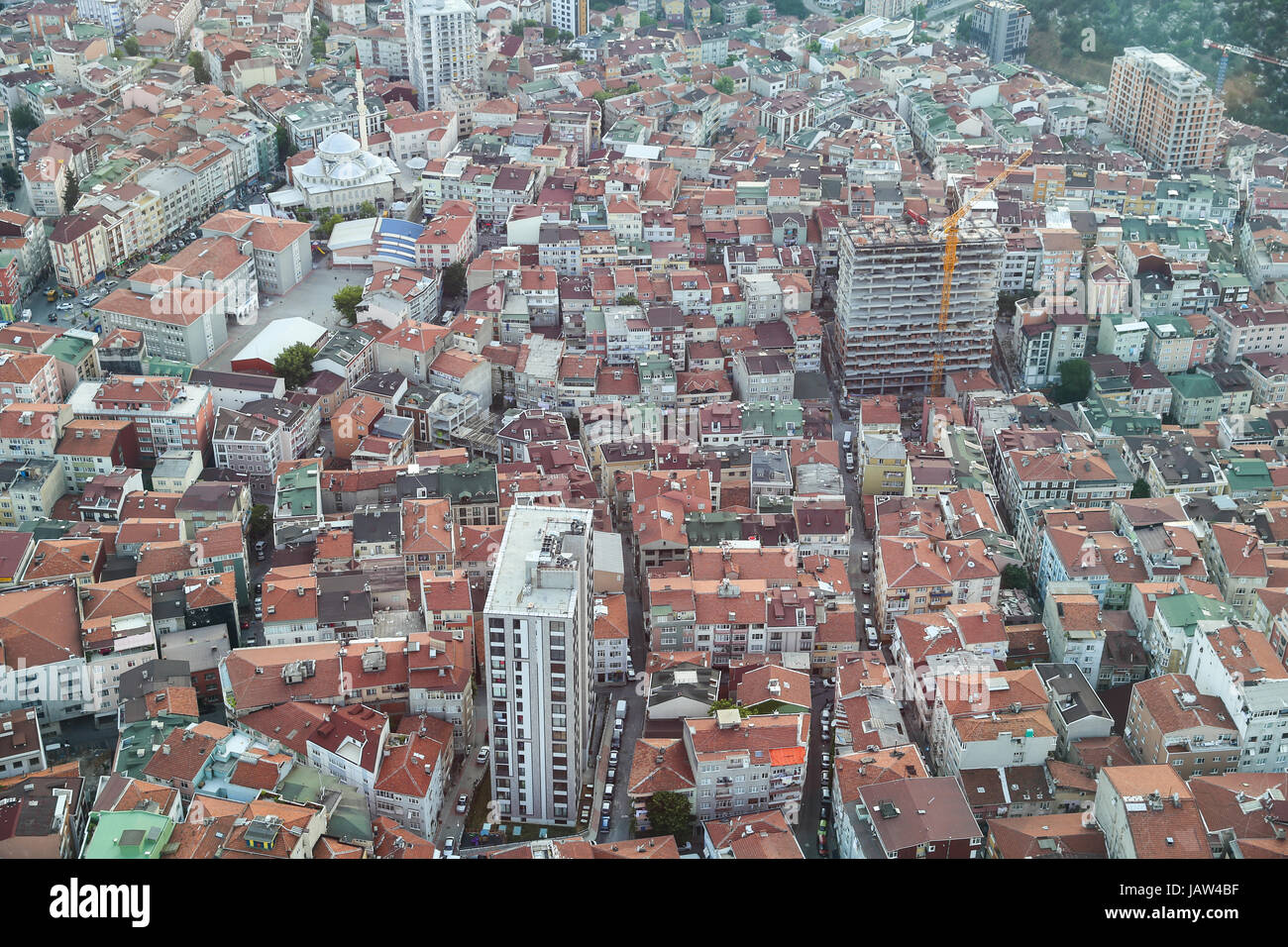 Aerial view of Istanbul City in Turkey Stock Photo - Alamy