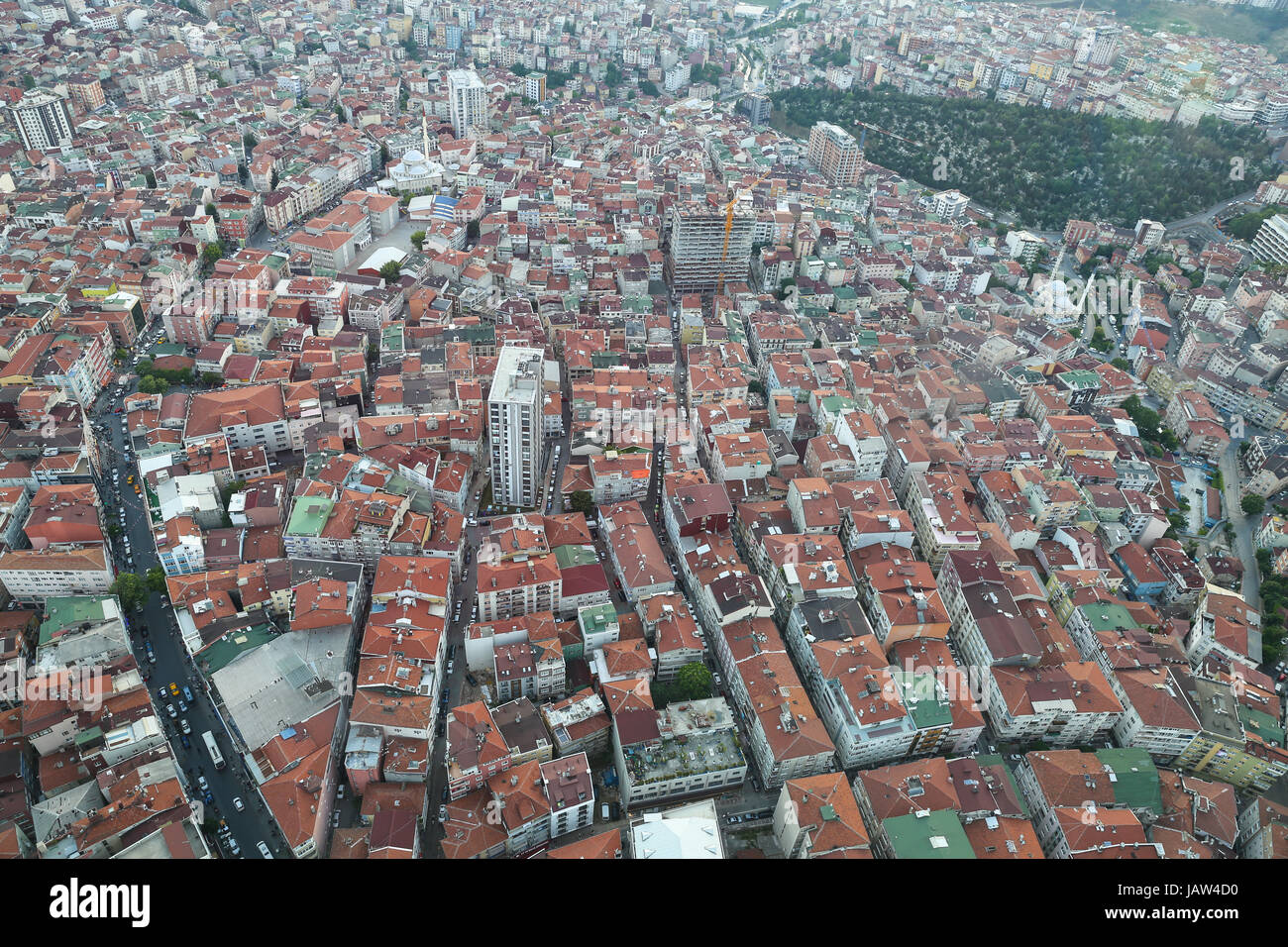 Aerial view of Istanbul City in Turkey Stock Photo - Alamy