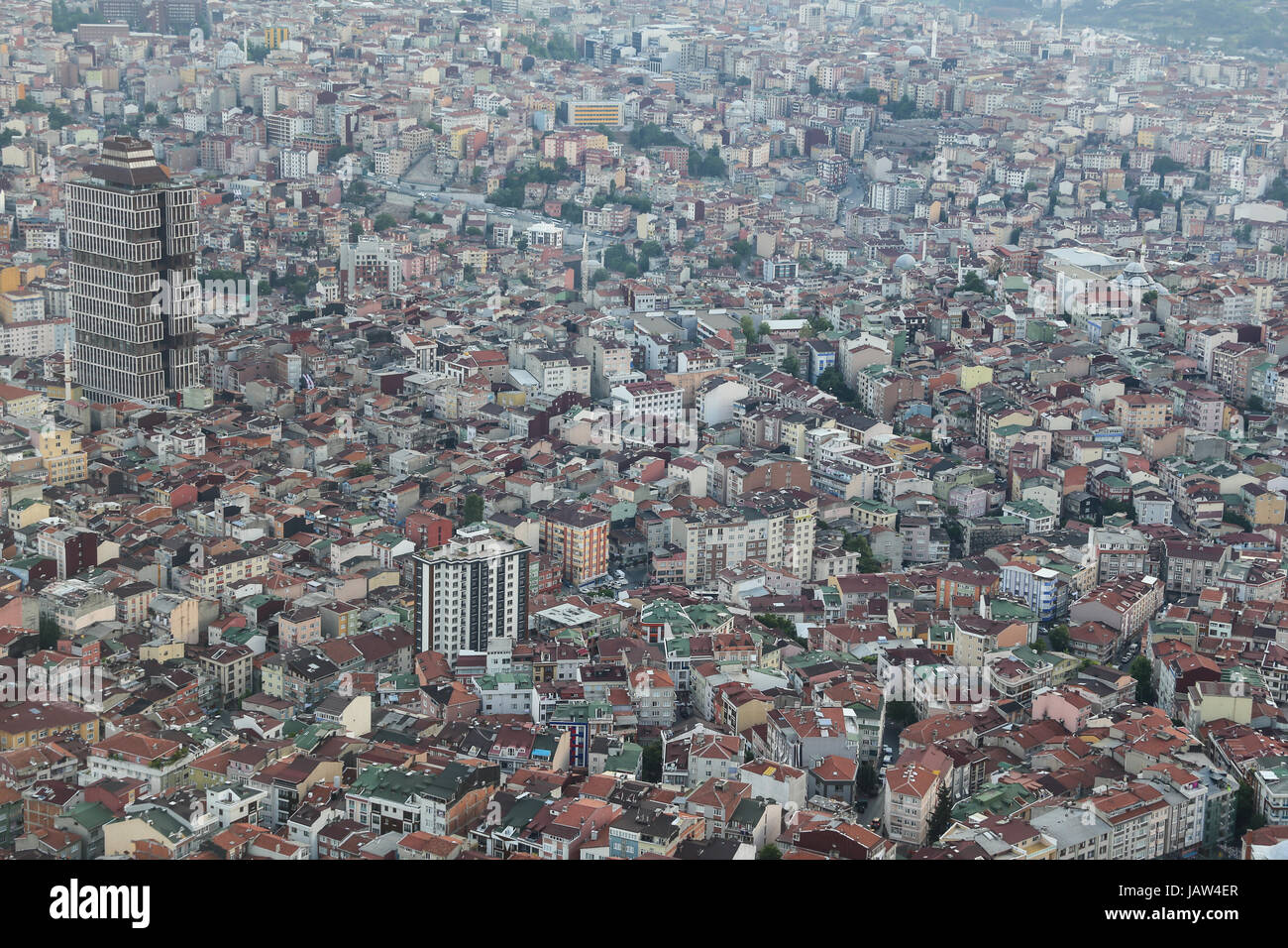 Aerial view of Istanbul City in Turkey Stock Photo - Alamy
