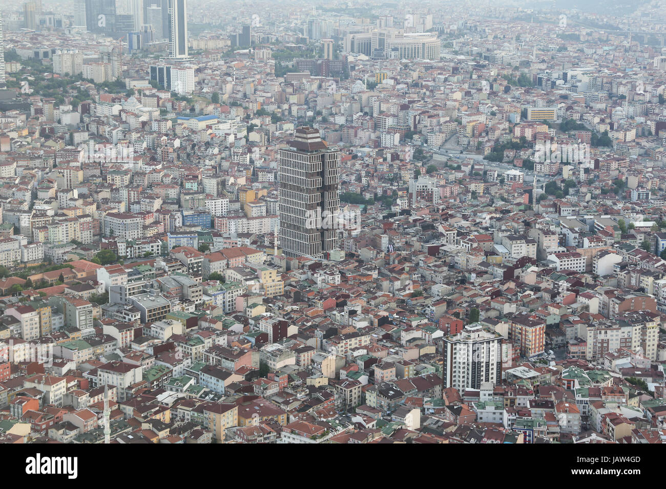 Aerial view of Istanbul City in Turkey Stock Photo - Alamy
