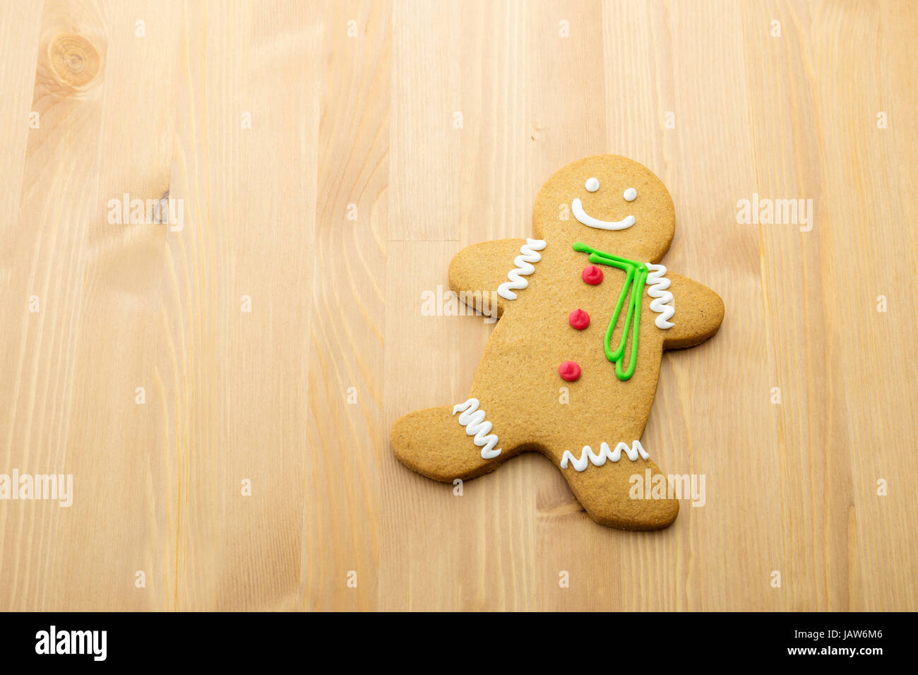 Gingerbread man cookie Stock Photo - Alamy