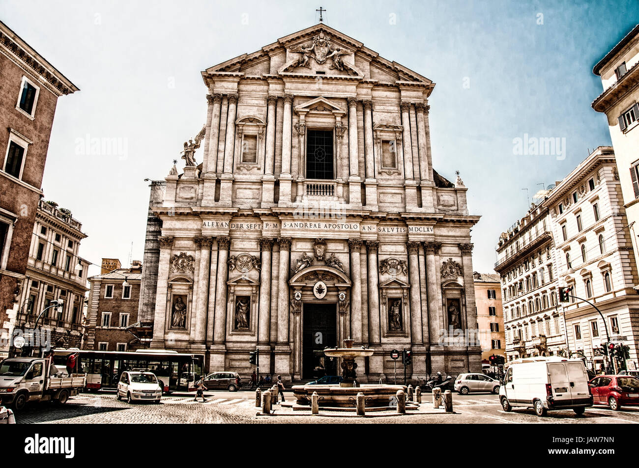 Italy roma san andrea della valle hi-res stock photography and images ...