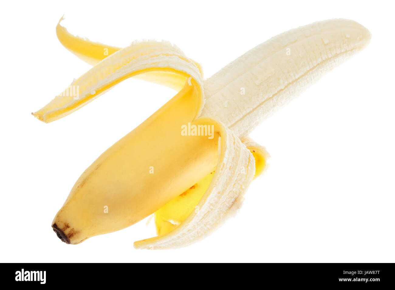 Banana isolated on white background Stock Photo - Alamy