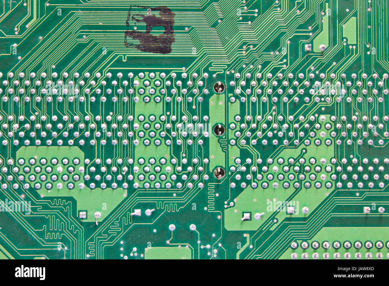 Abstract background with old computer circuit board Stock Photo - Alamy