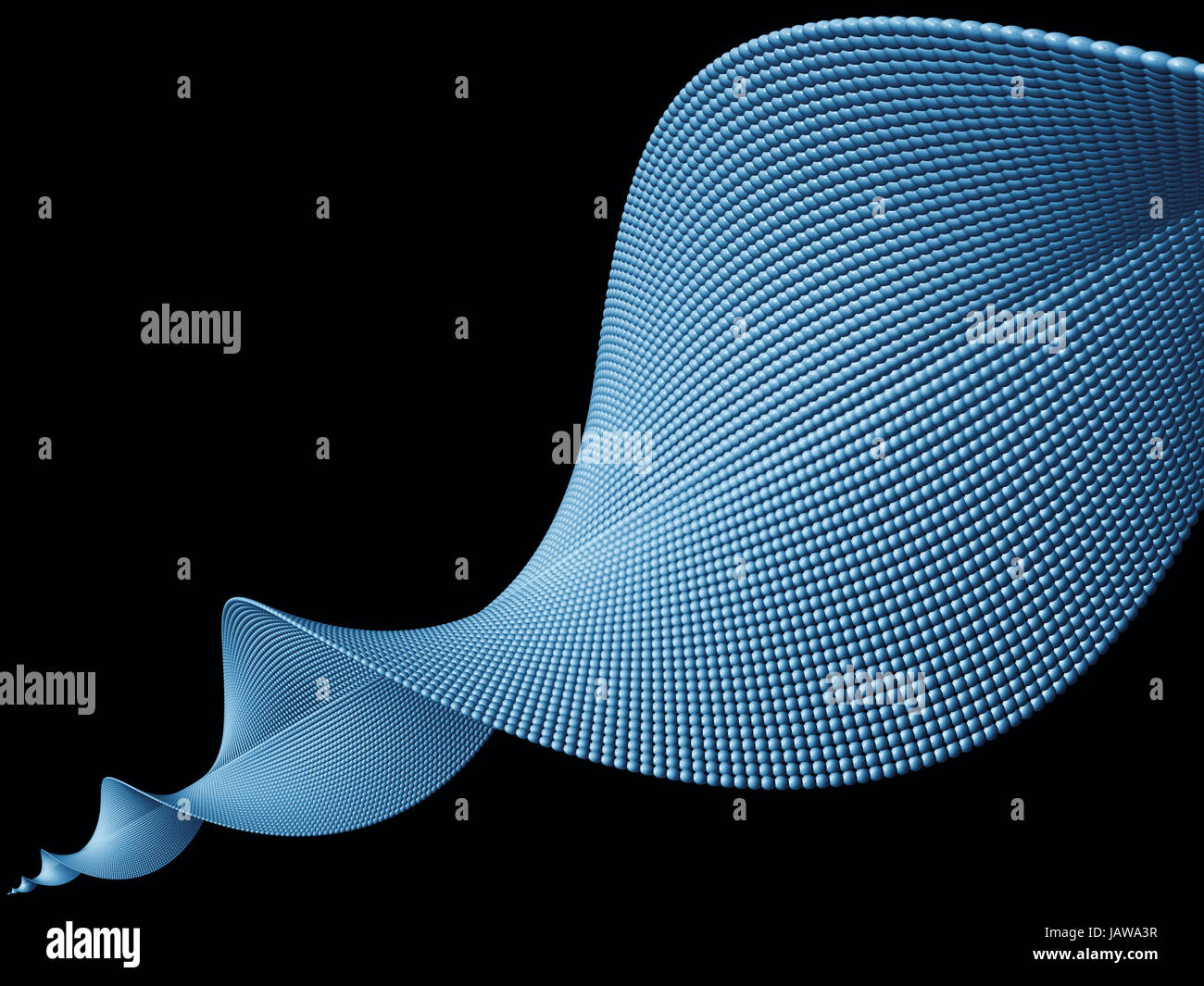 Pure Geometry series. Background of blue spiral elements for your ...