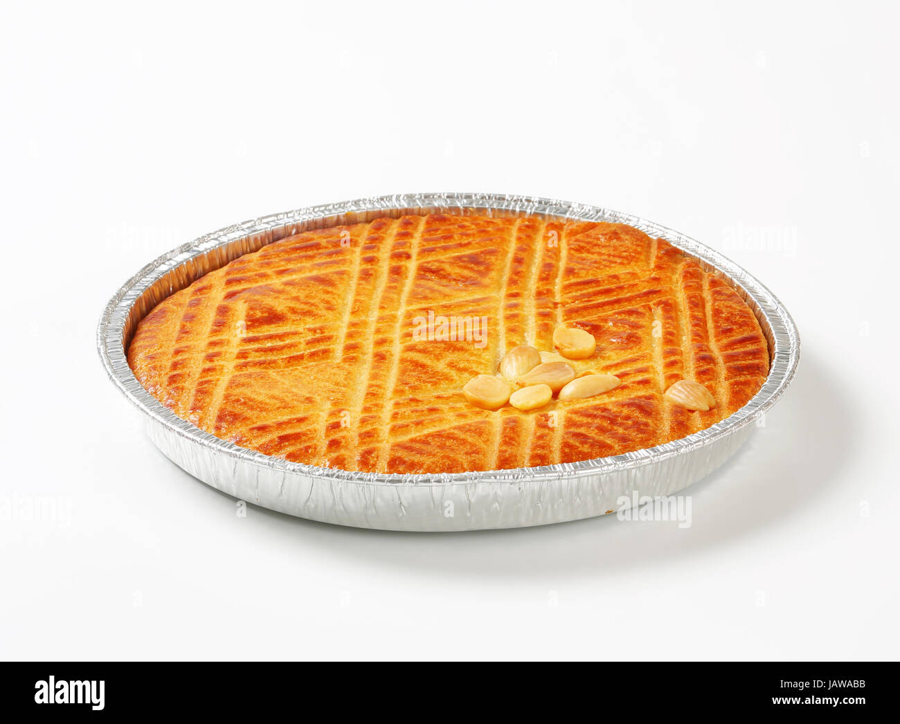 Dutch Almond Butter Cake (Boterkoek Stock Photo - Alamy