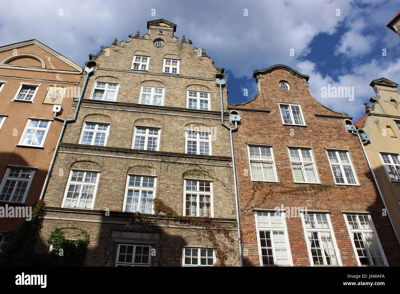 Altstadthäuser in Danzig Stock Photo - Alamy