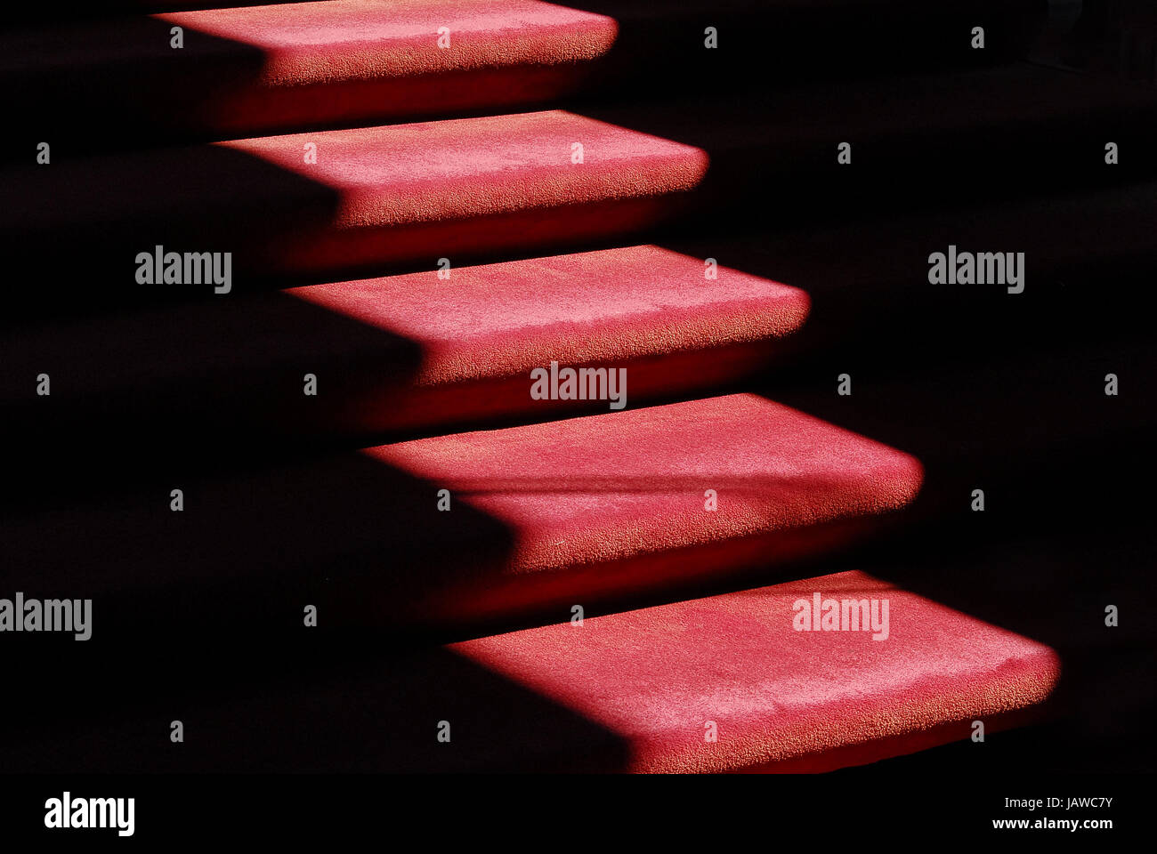the red stairs Stock Photo - Alamy