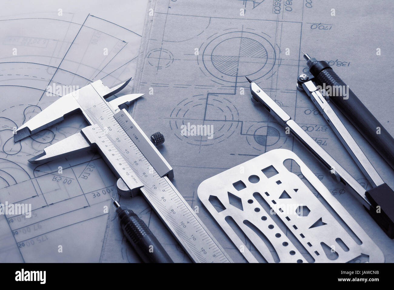 Design project, concept of construction and engineering Stock Photo - Alamy